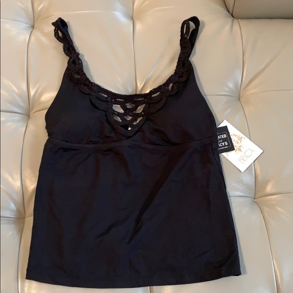 BECCA | Swim | Becca By Rebecca Womens Swimwear Tankini Top | Poshmark